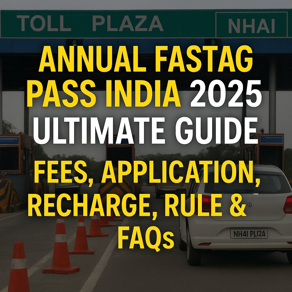 Annual FASTag Pass India 2025: Ultimate Guide With Fees, Application ...